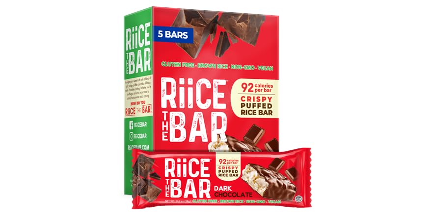 Riice the Bar 30 Pack, Your Choice