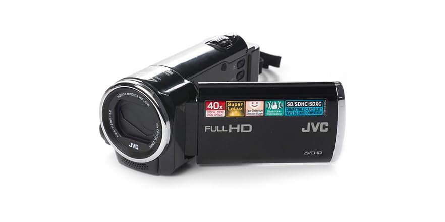 JVC 1080p Camcorder w/ 40x Optical Zoom