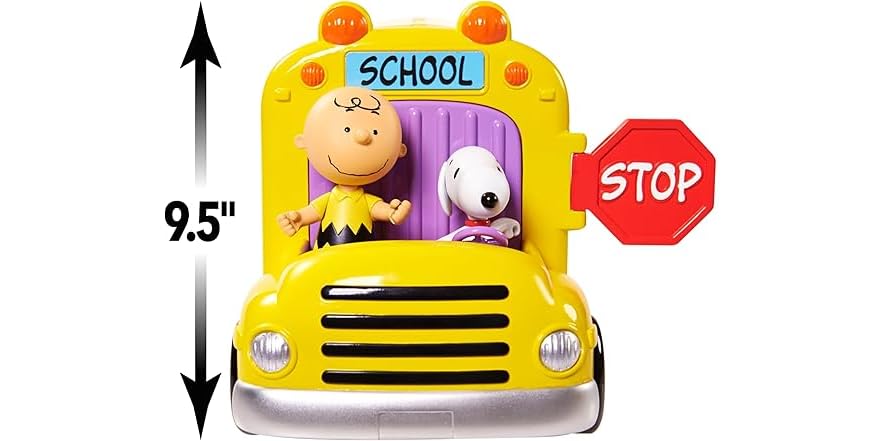 Peanuts Charlie Brown's Interactive Bus