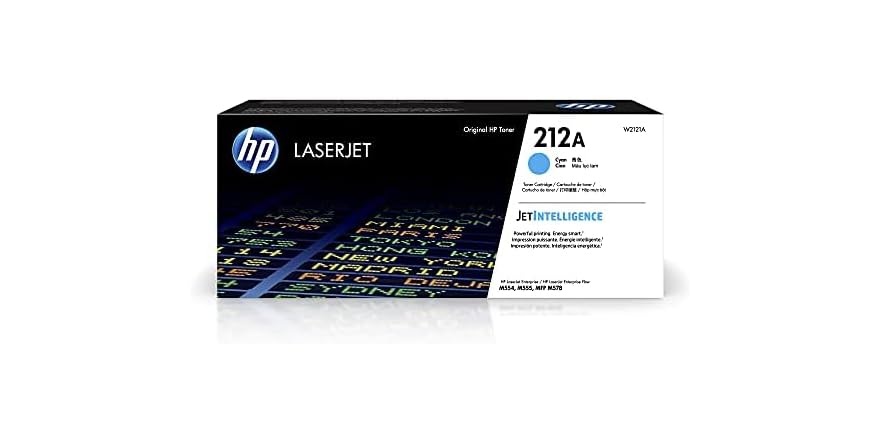 hewlett packard HP W2121A HP 212A Cyan Toner Cartridge