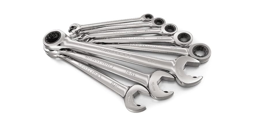 Craftsman 8-Piece Dual Ratcheting Wrench Set