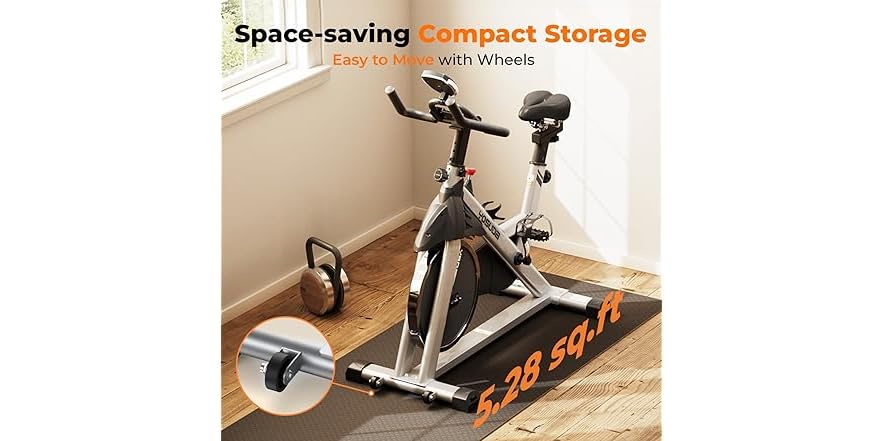 YOSUDA Indoor Stationary Bike - Plus Model