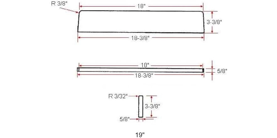 19" Universal Side Splash