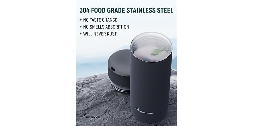 12 Oz Insulated Mug with Push Button Lid