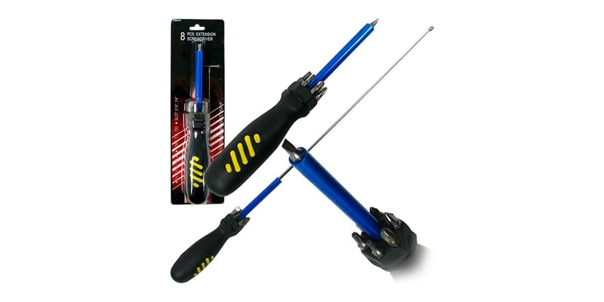 8 In 1 Multipurpose Driver With Bits