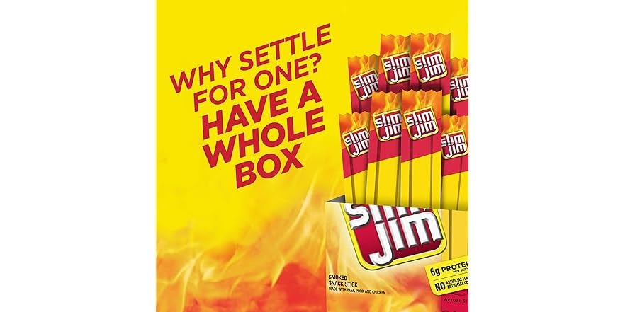 Slim Jim Snack-Sized Orig 14ct
