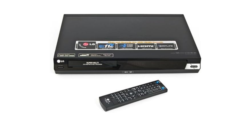 LG DR787T DVD Recorder with HDMI, HD Upconversion and ATSC Tuner