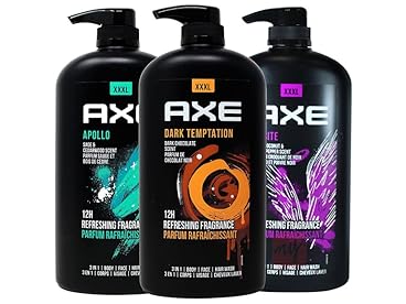 (3pk) Axe Men's Body Wash 33.8oz Variety