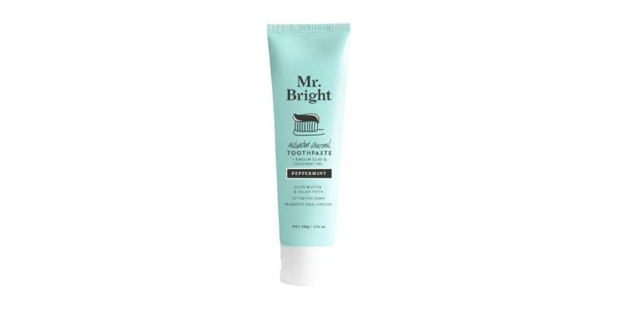 Mr Bright All Natural Whitening Toothpaste 2 PK