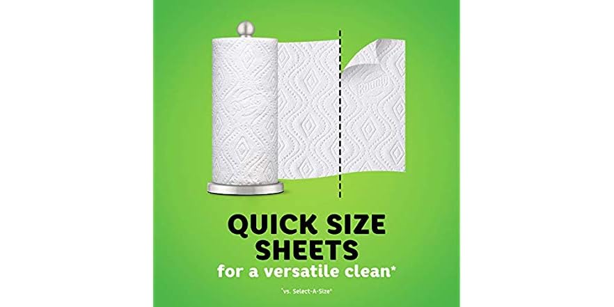 Bounty Quick Size Paper Towels 12 Count bounty-quick-size-paper-towels-12-count