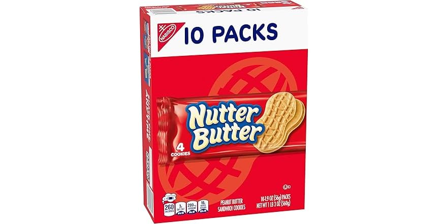 Nutter Butter Snack Packs 10pk