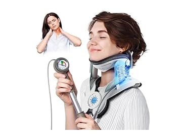 Cervical Traction Device with Air Collar