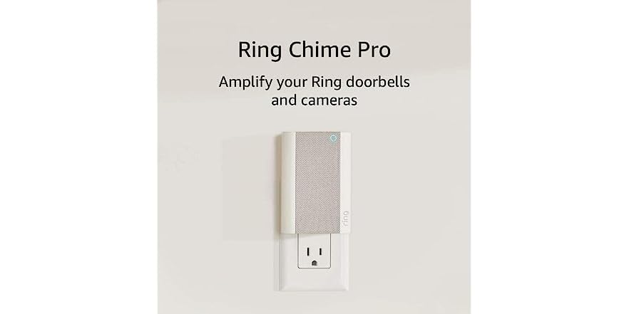 Amazon Devices Ring Chime Pro