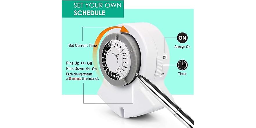 Clear Power Combo Timer Pack: Indoor and Outdoor