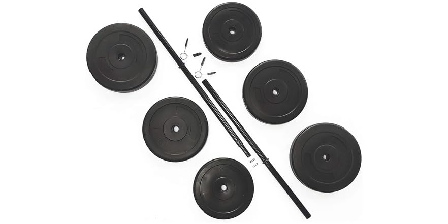 BalanceFrom Standard Weight Set 100lbs