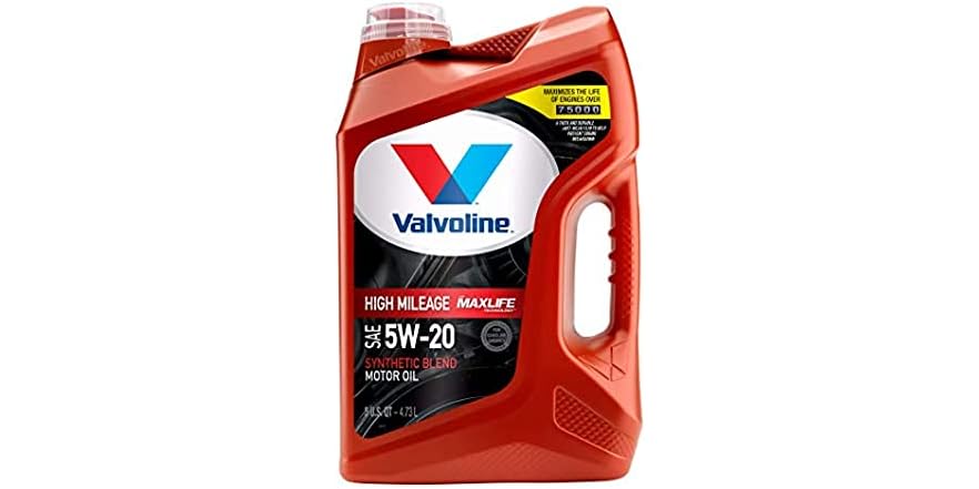 Valvoline High Mileage with MaxLife 5QT