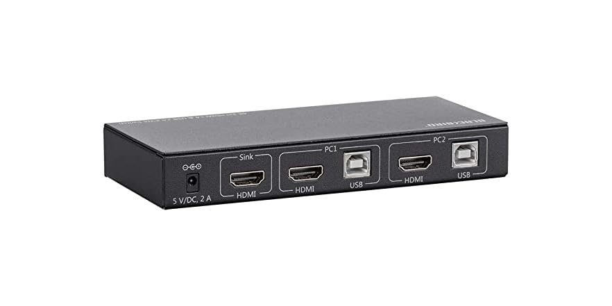 Monoprice 4K 2x1 HDMI 1.4 & USB 2.0 KVM