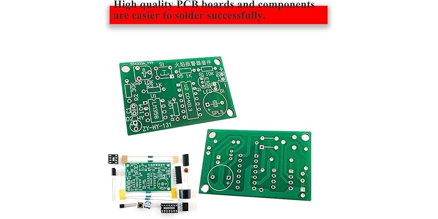 Smoke Alarm Soldering Practice Kit