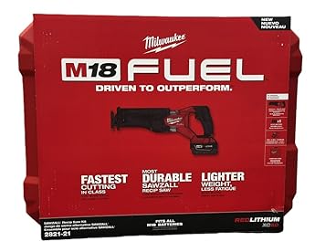 Milwaukee 2821-21 18V Brushless SAWZALL Saw Kit