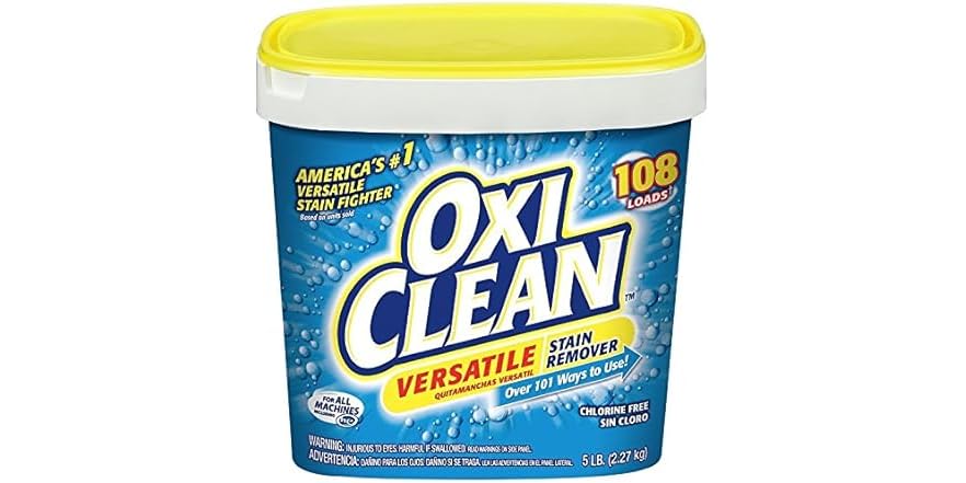 OxiClean Versatile Stain Remover Powder, 5 lbs.