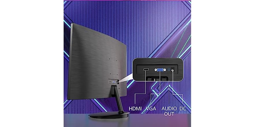 Fiodio 24" Curved Gaming Monitor