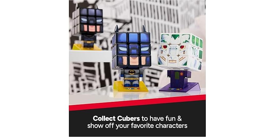 Rubik’s Cube, Batman & Joker Cubers
