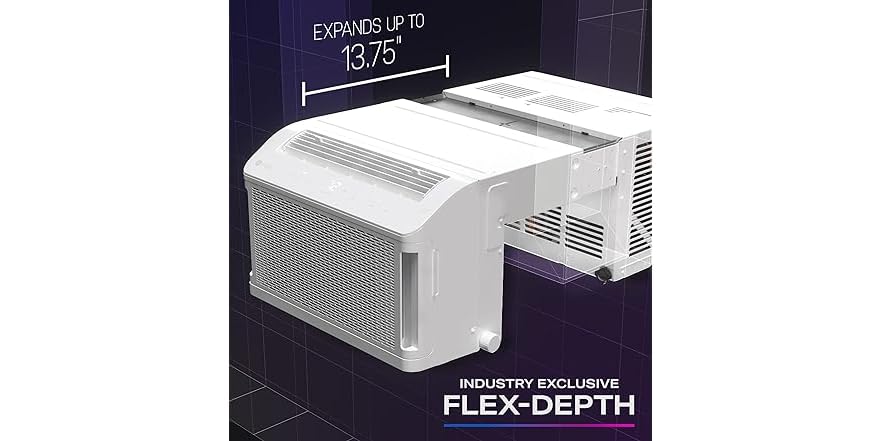 GE AHTT08BC GE ClearView Window Air Conditioner White (Open Box)