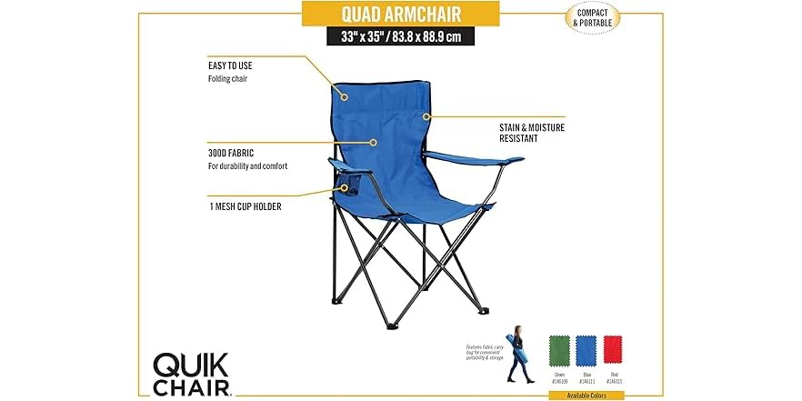 Quik Shade Folding Chair 572733