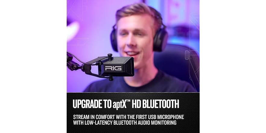 RIG M2 STREAMSTAR PRO HD Wired USB Streaming Mic