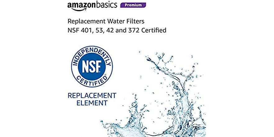 AmazonBasics GE Water Filter Cartridge