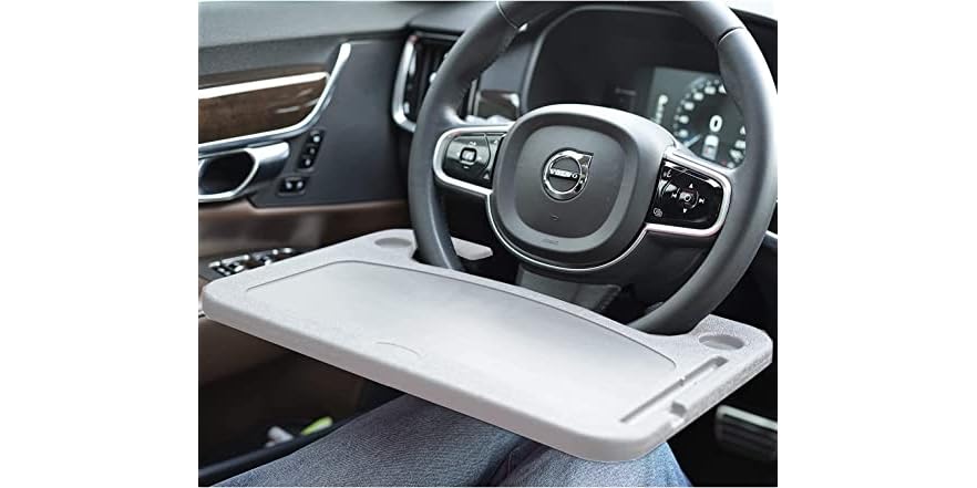 Car Steering Wheel Food Tray