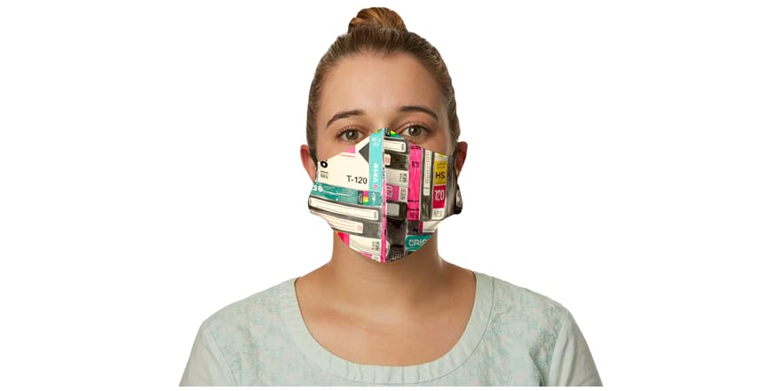 "Vintage Tapes" Face Mask