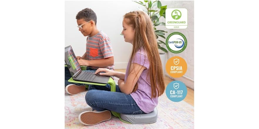ECR4Kids The Surf Portable Lap Desk W/ Cushion