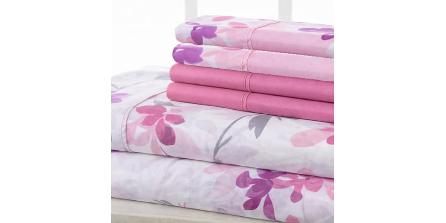 Spirit Linen 6pc Traditional Sheet Set