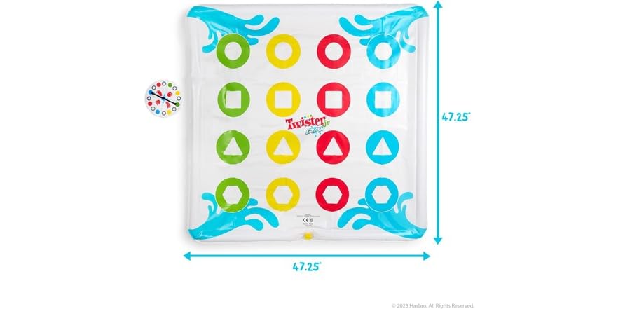 Hasbro Twister Jr Splash Inflatable Game