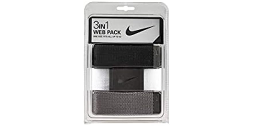 Nike Nike 3-In-1 Web Pack Belts