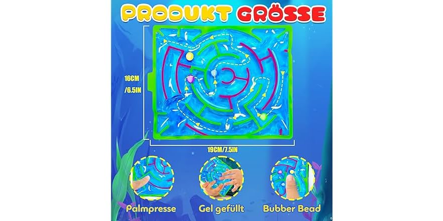 2 Pack Sensory Maze Fidget