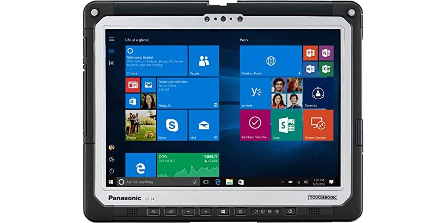 Panasonic Toughbook CF-33, 2.40GHz Intel i5-6300U, 12" (Open Box)