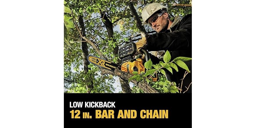 DEWALT DCCS620P1 20V MAX 12in. Chainsaw Kit (Open Box)