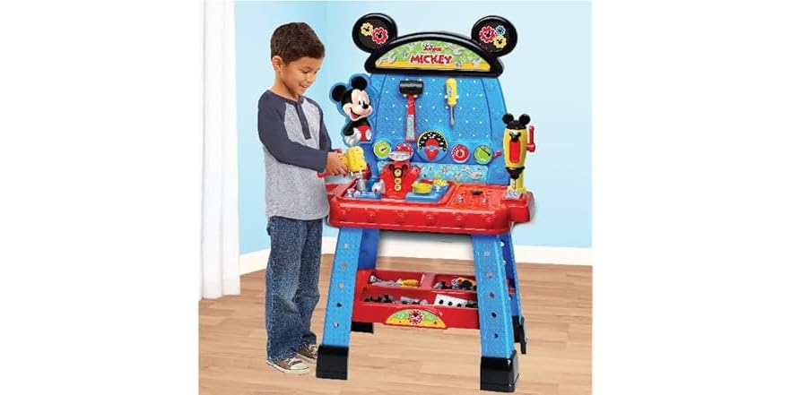 Mickey Mouse Workbench 43pc Set