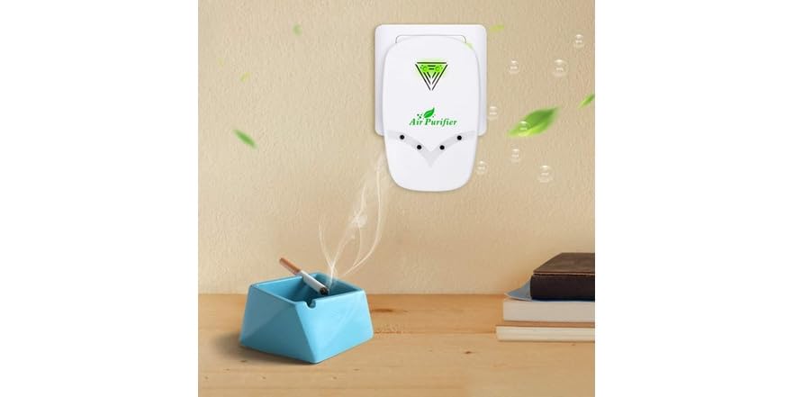 Puretize Air Purifier- Compact Plug-in Ionizer for Home or Office