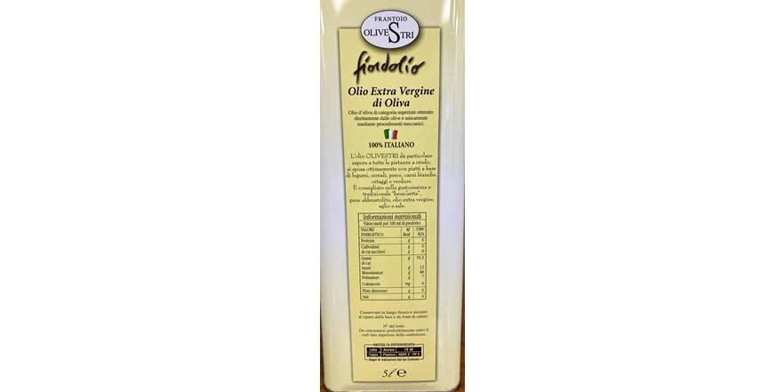 Olio Nuovo 5 Liter Tin