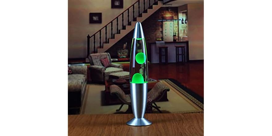 13 INCH Liquid Lava Motion LAMP (Green