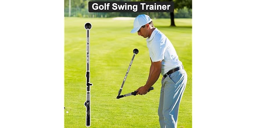 TAOTOP Golf Swing Trainer Aid Adjustable