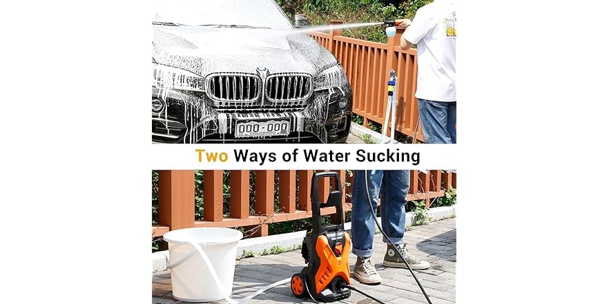 Rock&Rocker Powerful Electric Pressure Washer
