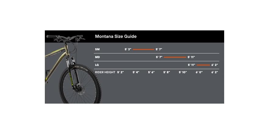Mongoose Montana Comp Unisex Mtn Bik 18-Speed