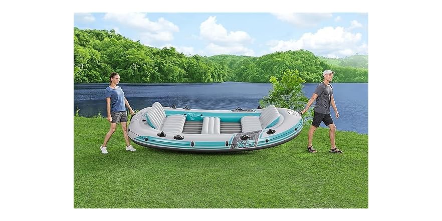 Hydro-Force Elite X5 Inflatable 5 Person Raft