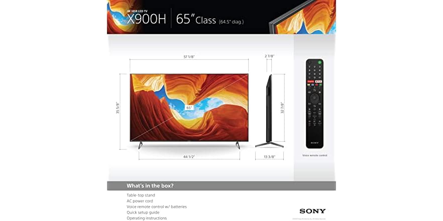 Sony X90CH Series - 4K UHD LED LCD TV