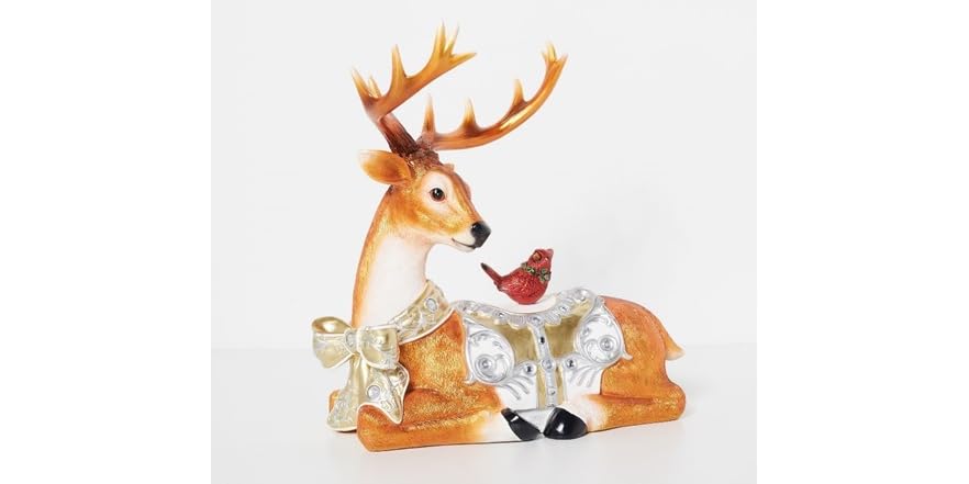 Kringle Express 19" Sitting Reindeer