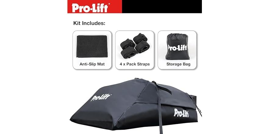 Pro-Lift A-0321 Rooftop Cargo Carrier Waterproof
